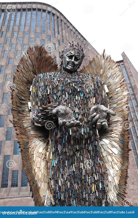 Knife Angel Thousands Of Dangerous Knives Used To Make A Statue