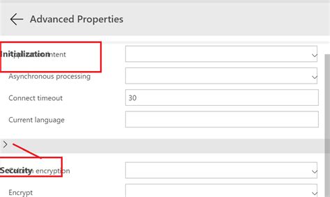 Connection Dialog Advanced Category Headers Render Incorrectly · Issue