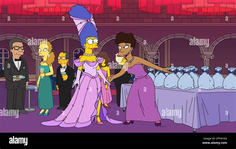 The Simpsons From Left Marge Simpson Voice Julie Kavner Bernice