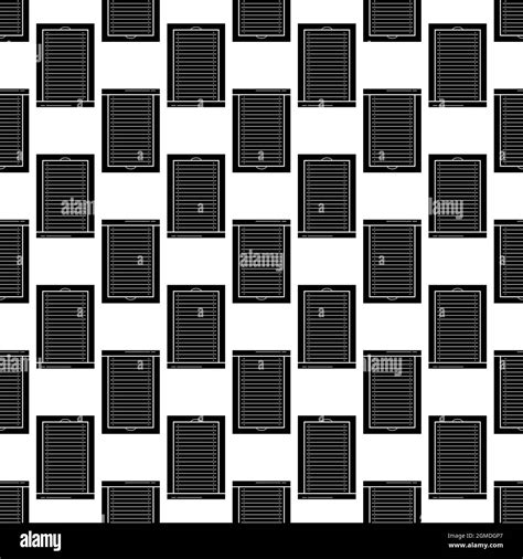 Louvers Pattern Seamless Background Texture Repeat Wallpaper Geometric Vector Stock Vector Image