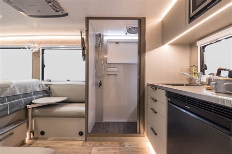 C16 Is Cub Campers Luxury Caravan Flagship Perfectly Balances Off Grid And Fine Living