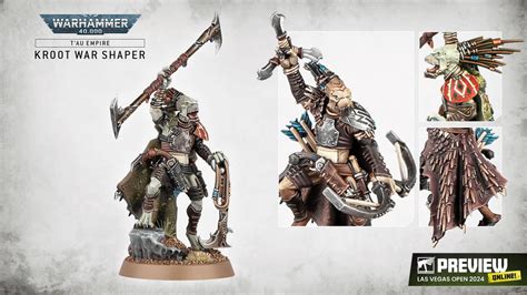 All The New Kroot Models Revealed At Lvo Rtau40k