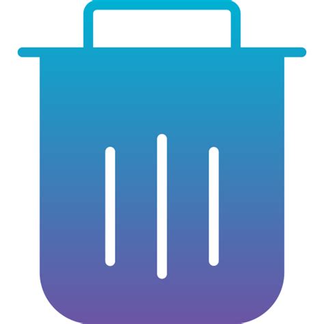 Delete Generic Gradient Fill Icon
