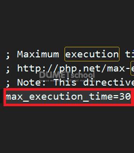 Cara Merubah Maximum Execution Time Exceeded Di Xampp