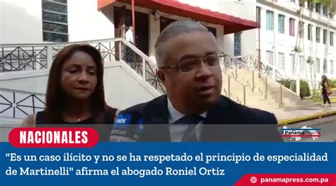 Panama Press El Caso De Martinelli Es Ilícito Afirma El Abogado