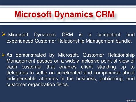 Ppt Microsoft Dynamics Crm Training In Hyderabad Microsoft Dynamics Crm Training Institutes