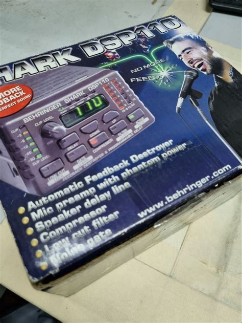ของใหม่ Behringer Shark Dsp110 Signal Processor Shopee Thailand