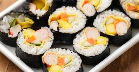 878 Resep Kimbab Roll Korea Enak Dan Mudah Cookpad