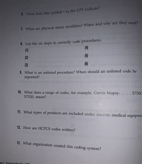 Solved What Does This Symbol In The CPT Indicate What Chegg Com