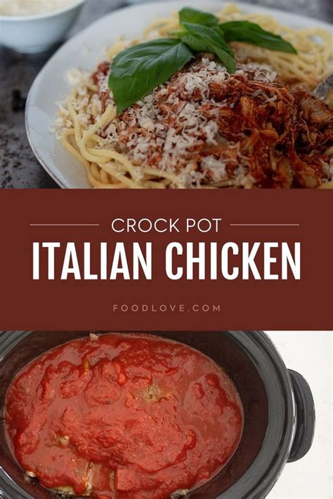 Easy And Delicious Crock Pot Italian Chicken