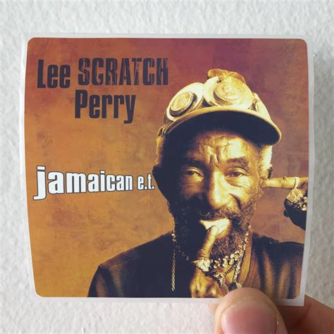 Lee Scratch Perry Jamaican Et Album Cover Sticker