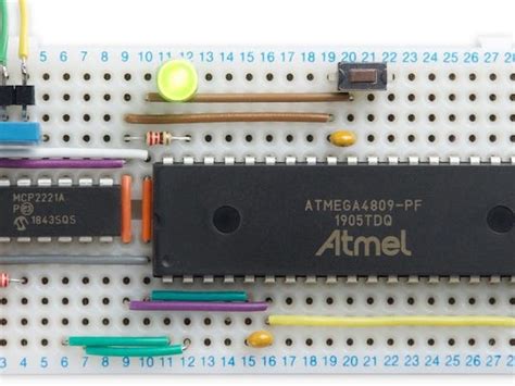 An Atmega4809 Breadboard Arduino