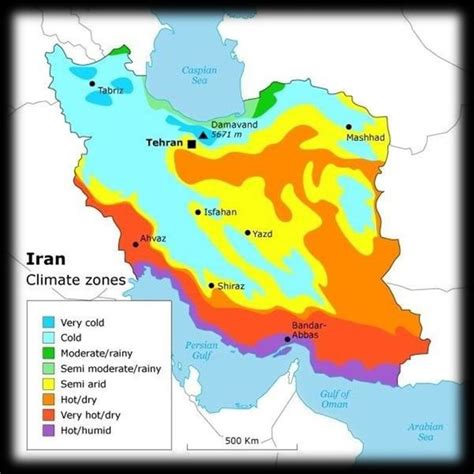 The Overall Topography Map Of Iran Yousefi Et Al 2019 Download