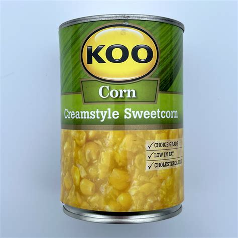 Koo Creamstyle Sweetcorn 415g Can