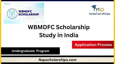 Wbmdfc Scholarship 2024 Study In India