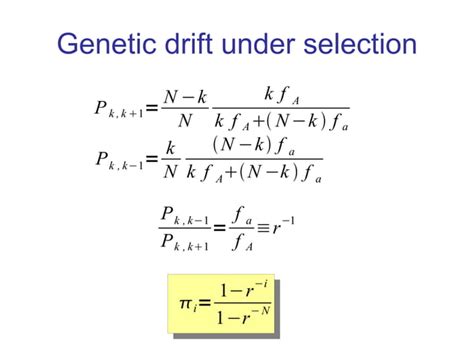 Mathematical Models Of Evolution Ppt