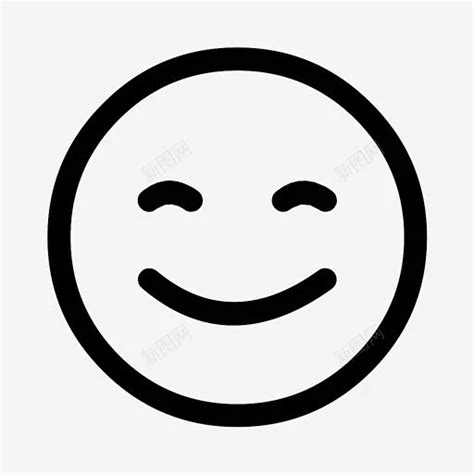 满意笑脸不图标 标识 标志 UI图标 设计图片 免费下载 页面网页 平面电商 创意素材 花瓣网