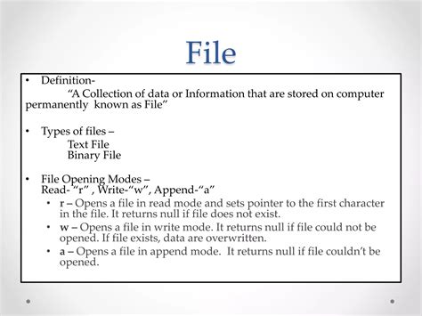 File Handling In C Programming Pdf Operating Systems Computer