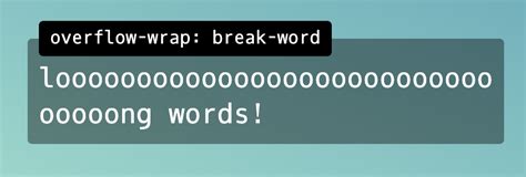 深入理解 Css 文本换行： Overflow Wrap 和 Word Break