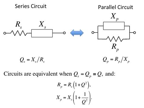 Circuit Analysis Quality Factor And Frequency Bandwidth In A Matching Network Electrical