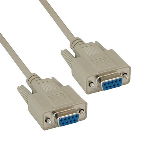 Rs 232 Db9 Female To Female Null Modem Cable Db9 Null Modem Cable