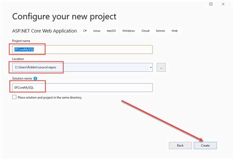 Entity Framework Core In Net Core Mysql Code First Migration