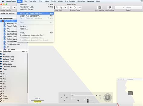 garmin export gpx file muslitracking