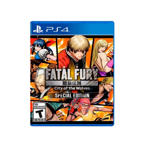 Fatal Fury City Of The Wolves Special Edition Ps4 New Level