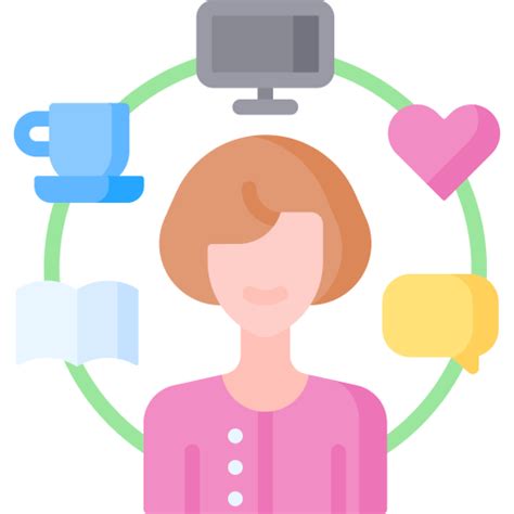 Daily Routine Free People Icons