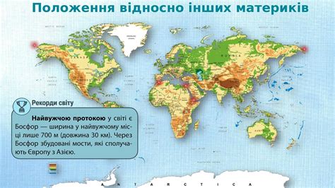 Презентація з географії 7 клас Євразія Географічне положення Презентація Географія