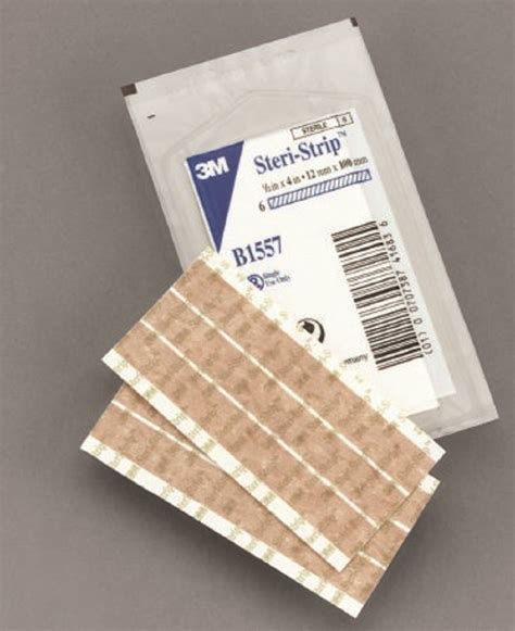 Steri Strip Skin Closure Strip Steri Strip 12 X 4 Inch Nonwoven