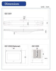 GC120 GNSS Compass High precision and stability (0.2°RMS) of heading ...