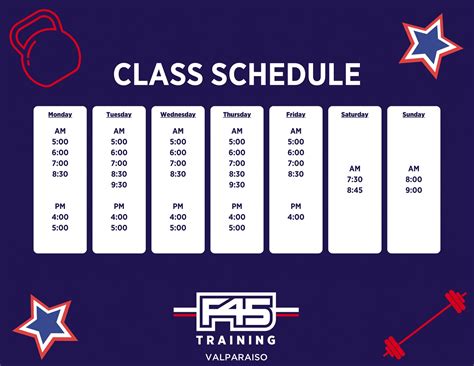 Current Class Schedule
