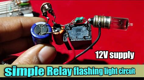 How To Make Flashing Light Circuit Adjustable Flashing Light Diy