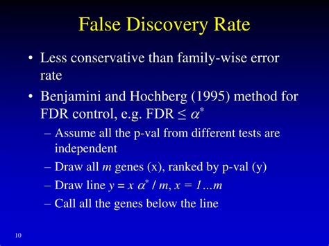 Ppt Differential Expression Analysis Multiple Hypotheses Testing