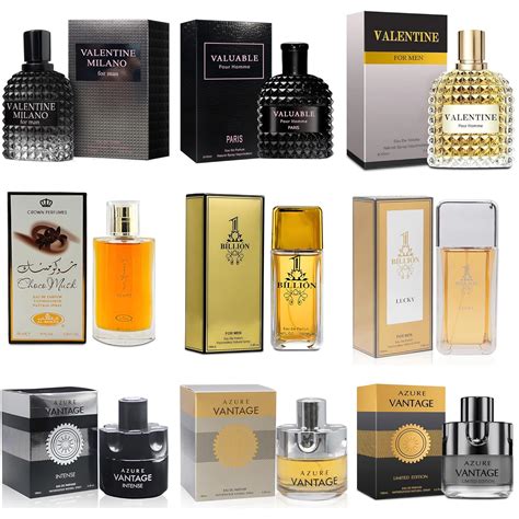 A Center Mens Cologne Sampler Set 100ml Each 9pcs