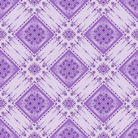 Geometric Ethnic Pattern In Native American Tribal Style Fabric Stock Vector Illustration Of