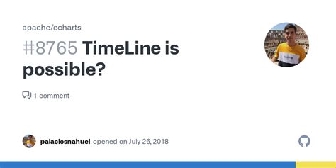 Timeline Is Possible · Issue 8765 · Apacheecharts · Github