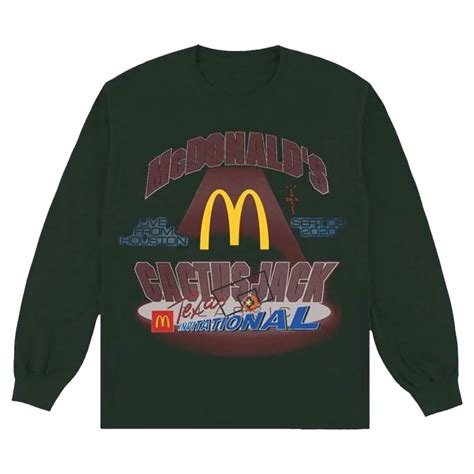 Cactus Jack X Mcdonalds Merch By Travis Scott
