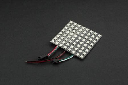 Gravity Flexible 8x8 RGB LED Matrix Opencircuit