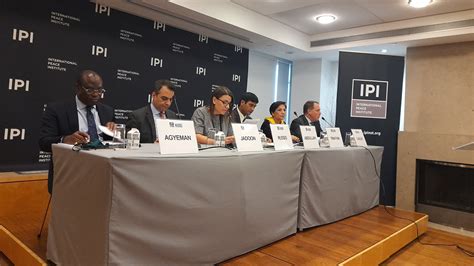 2023 Un Peacekeeping Ministerial International Peace Institute