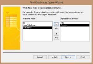 How To Remove Duplicates In Access