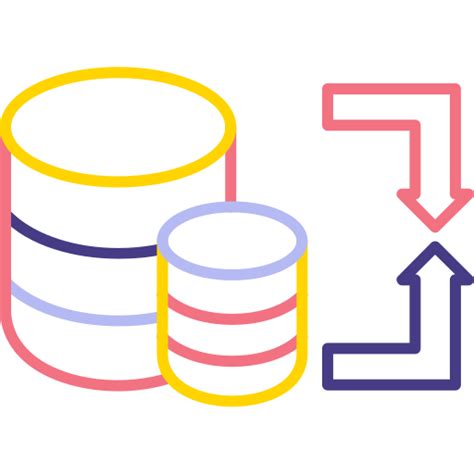 Data Migration Generic Color Outline Icon
