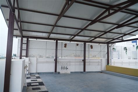 Lattice For Privacy Safety Structures With Metal Fabrication