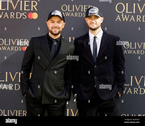Jacob Nelson And Harley Nelson Attend The Olivier Awards 2025 At The