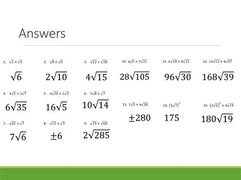 Ppt Multiplying And Dividing Surds Powerpoint Presentation Free Download Id 2075984