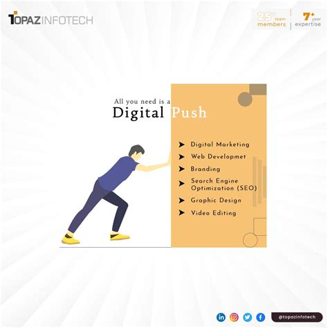 Topaz Infotech On Linkedin Topazinfotech Ithub Digitalmarketingexpert Digitalmarketingagency
