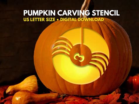 Spider Pumpkin Carving Stencil Printable Halloween Pumpkin Carving