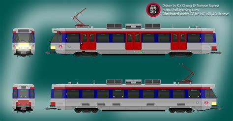 Mtr Light Rail Comeng Train Nanyue Express