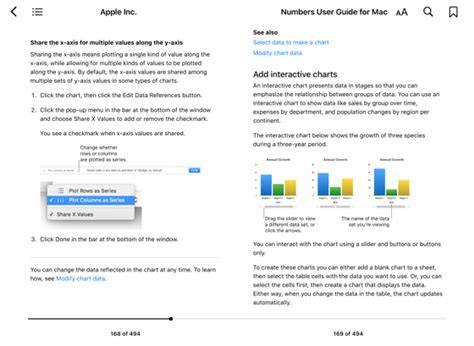 ‎numbers User Guide For Mac On Apple Books